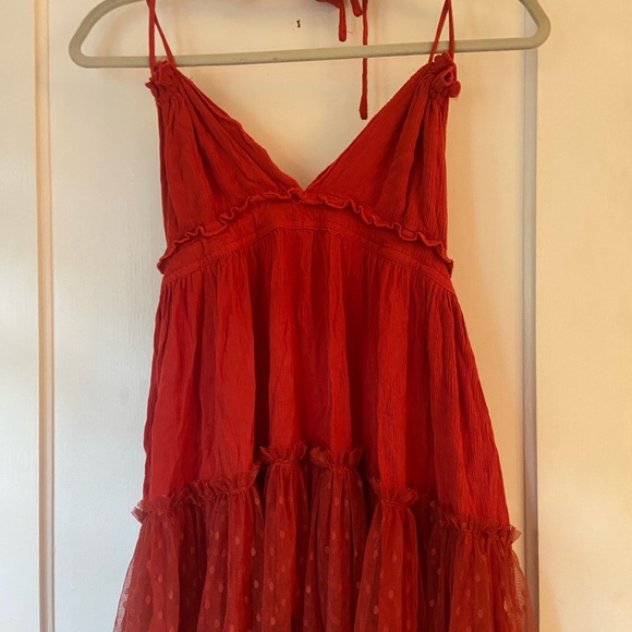 Dresses | Super Cute Red Sun Dress | Poshmark
